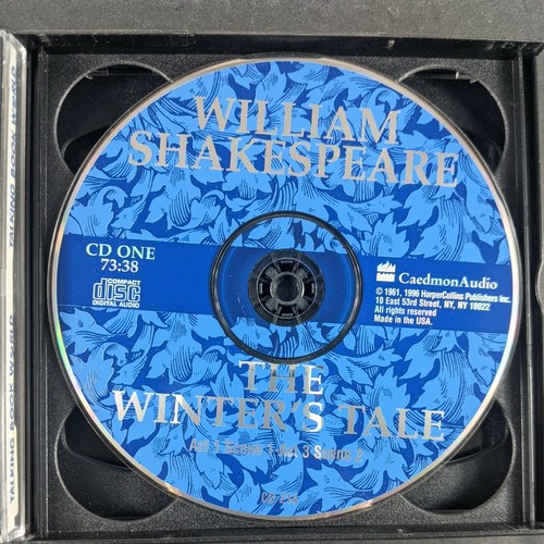 The Winters Tale Audiobook by William Shakespeare Compact Disc CD Play ...