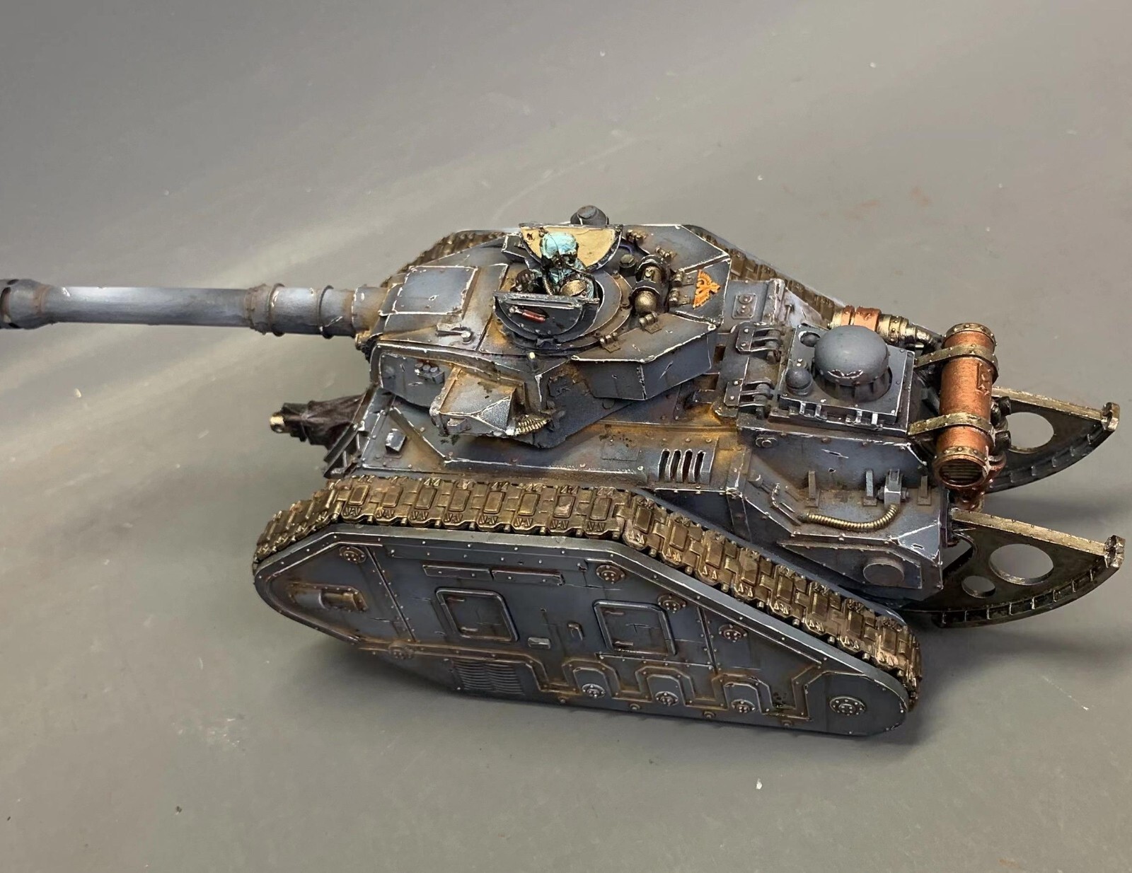 Death Korps of Krieg Mars Alpha Pattern Leman Russ Demolisher Warhammer ...