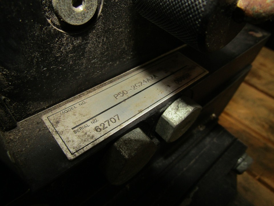 😎 FIFE GUIDE P50-2G24A2A PNEUMOHYDRAULIC POWER UNIT 1/2 HP 4 CFM 1.6 ...