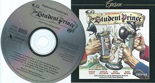 The Student Prince - Music CD - - - - Very Good - Audio CD - 1 Disc ...