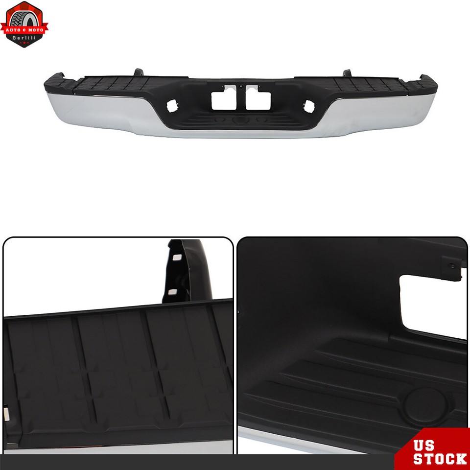 For Toyota Tundra 2007-2013 Complete Steel Rear Bumper W/ Hardware ...