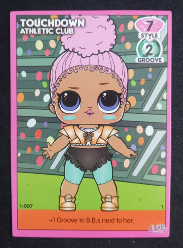 LOL Surprise! Dance Off #1-007 Tounchdown Athletic Club Popular Card | eBay