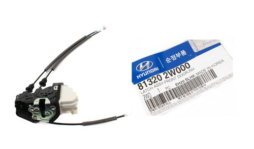 Genuine 813202W000 Hyundai Front Right Door Lock Latch Actuator Santa ...