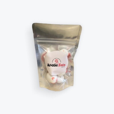 Candy Cane Freeze Dried Saltwater Taffy Candy Tiktok Treats 1 oz | eBay