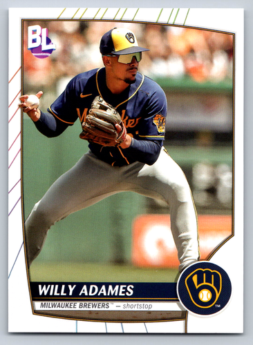 2023 Topps Big League #52 Willy Adames Milwaukee Brewers Baseball Card ...