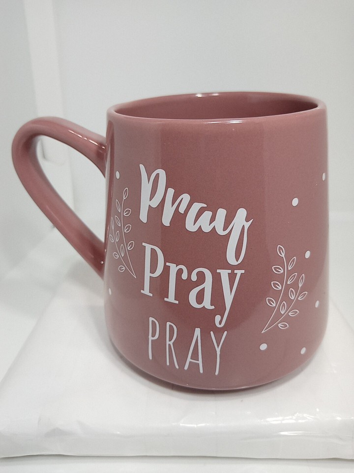 PRAY PRAY PRAY MUG. PRAY PRAY PRAY COFFEE MUG. PRAY DECO MUG. B350 | eBay
