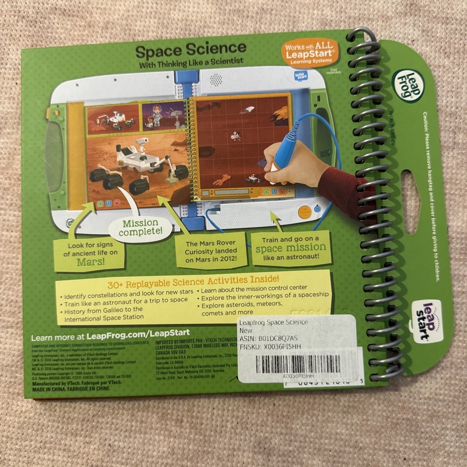 Leapfrog Leapstart Space Science Level 4 1st Grade 5-7 Years | eBay