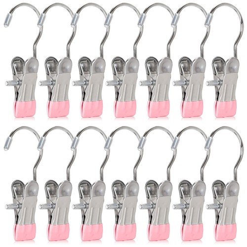 24pack Boot Hanger Clips Pink Hook Clips Hanger Clips Hold Hanging ...