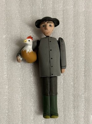 Thomas the Tank Engine Screen Used Great Waterton Farmer Figure Prop | eBay