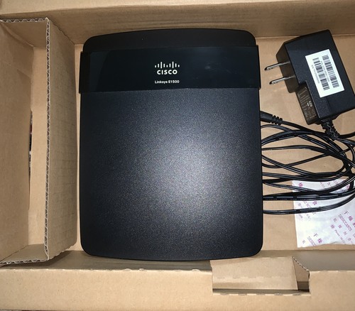CISCO Linksys E1500 300 Mbps 4-Port 10/100 Wireless-N Router. | eBay