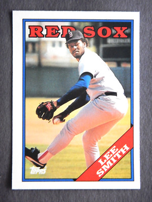 Lee Smith #110T Topps Traded 1988 Baseball Card (Boston Red Sox) | eBay