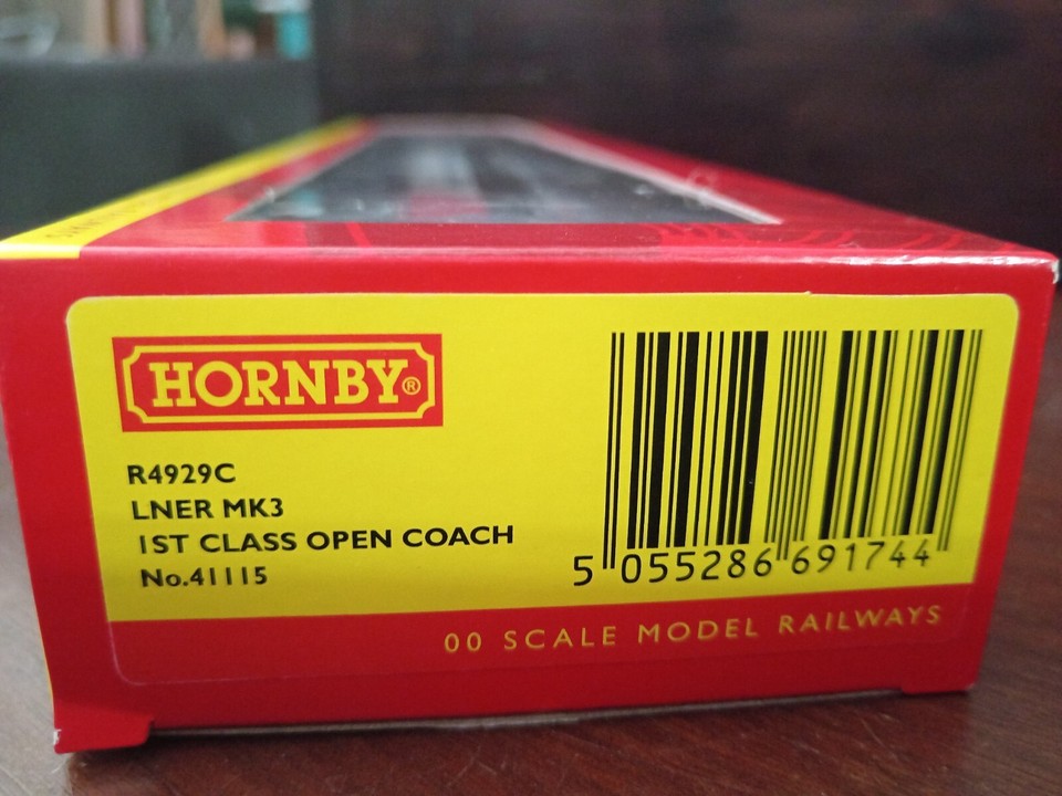 Hornby carriage R4929C LNER MK3 1st Class Open Coach | eBay UK