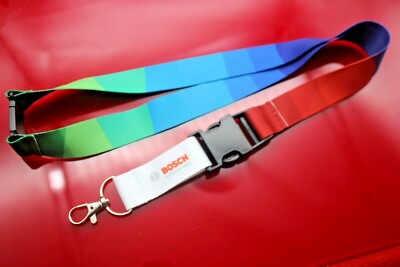 Bosch Neck Strap Press Gift New rainbow key chain Lanyard | eBay