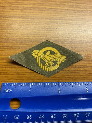 WWII Honorable Discharge US Army Patch Ruptured Duck Printed INV3138 | eBay