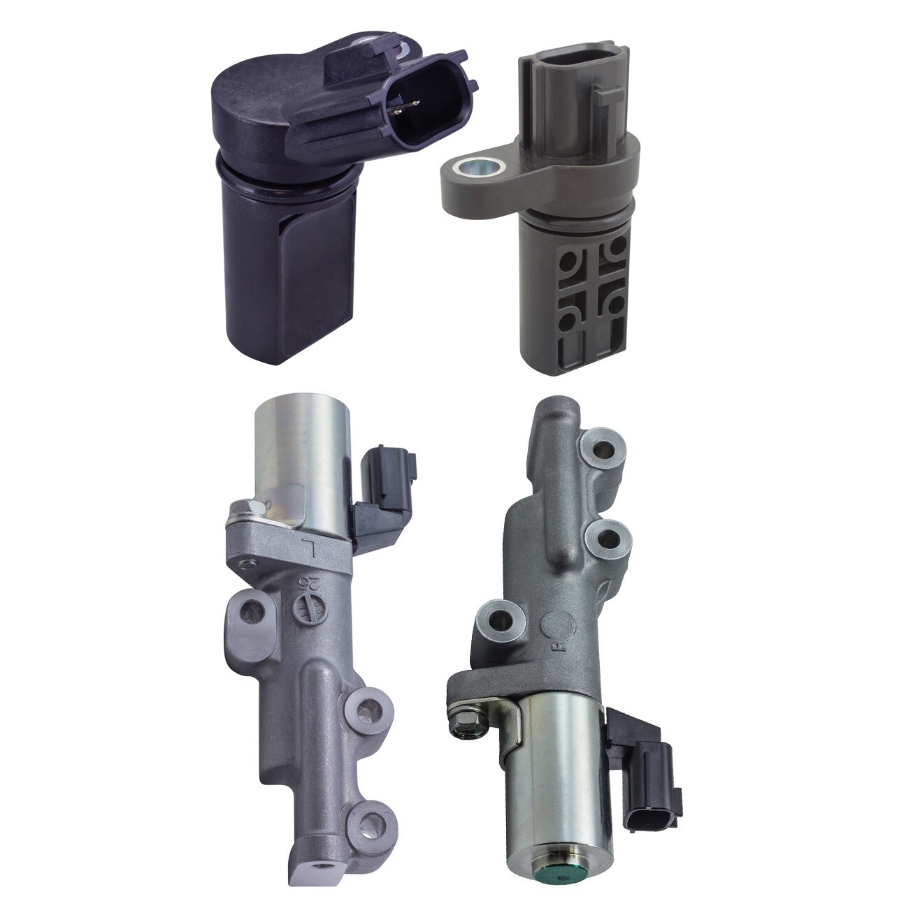 Hitachi Engine VVT Solenoid & Camshaft Position Sensor Kit For FX35 M35 ...