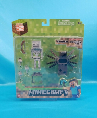 Minecraft Toys Series 2 Spider Jockey