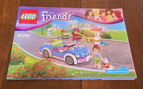 Lego Friends 41091 Mia's Roadster Instruction Only Booklet | eBay