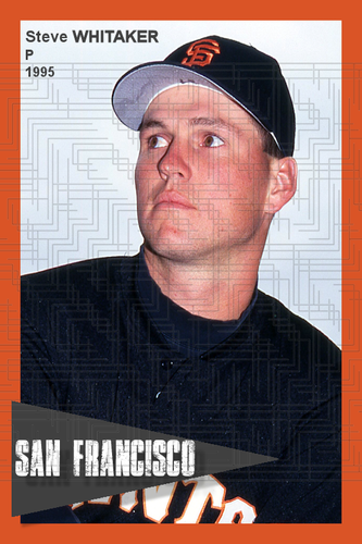 Steve Whitaker - 1995 San Francisco Giants ST - choose a size - full ...