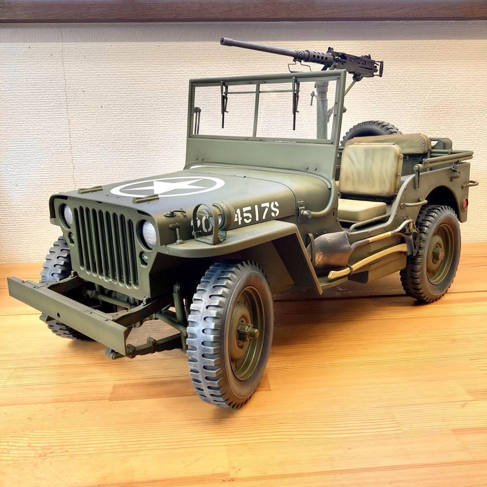 Opened Dragon Cyber Hobby 1/6 Jeep M2 Browning Edition | eBay
