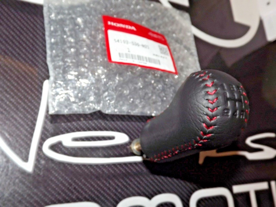 OEM 96-97 Acura Integra DC ITR Type R black red stitch center manual ...