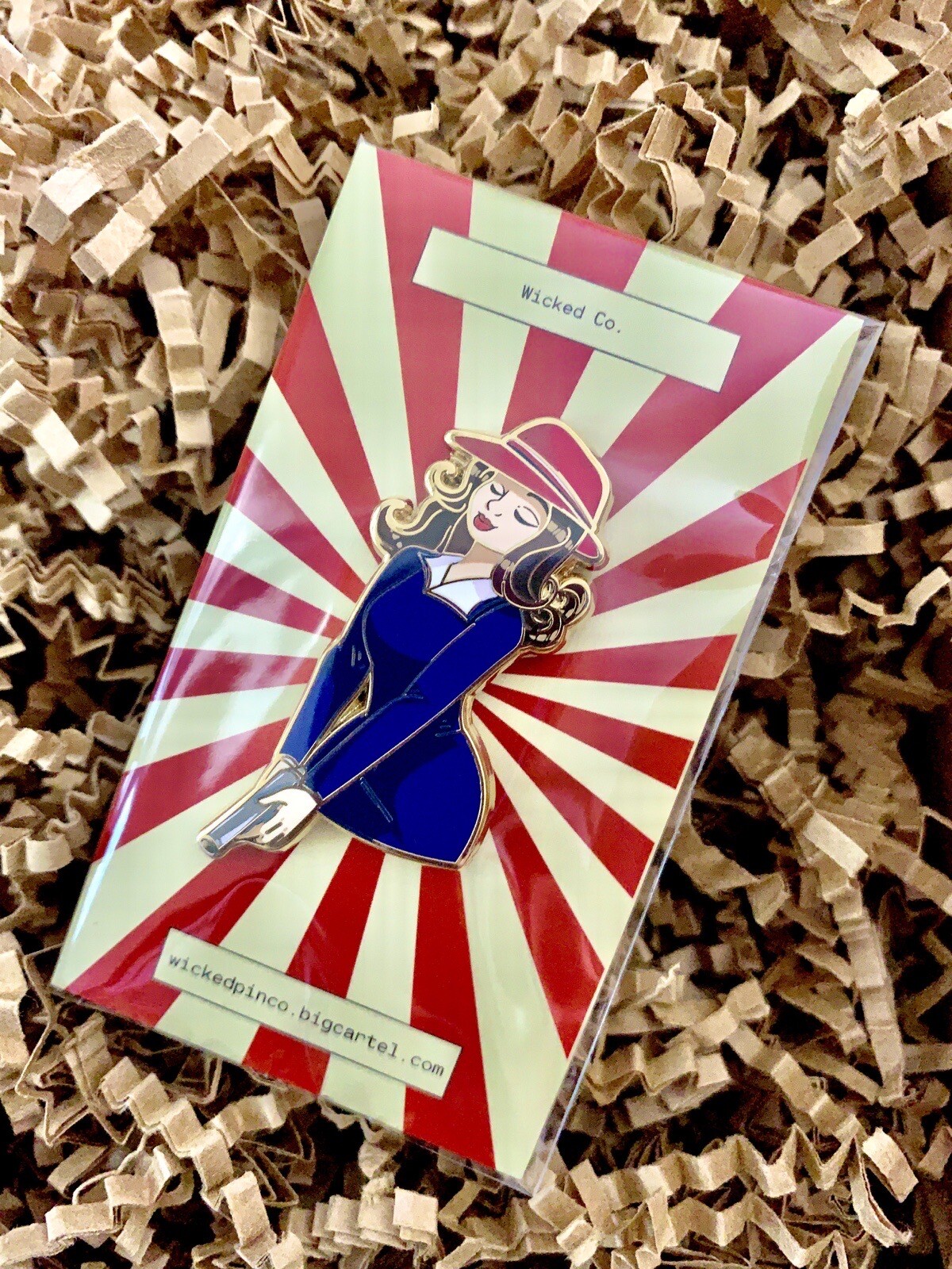 Marvel Peggy Carter Enamel Pin | eBay