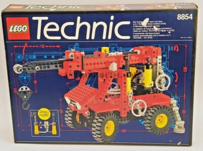 LEGO TECHNIC 8854 POWER CRANE VINTAGE 1989 NEW IN SEALED BOX LEGOLAND ...
