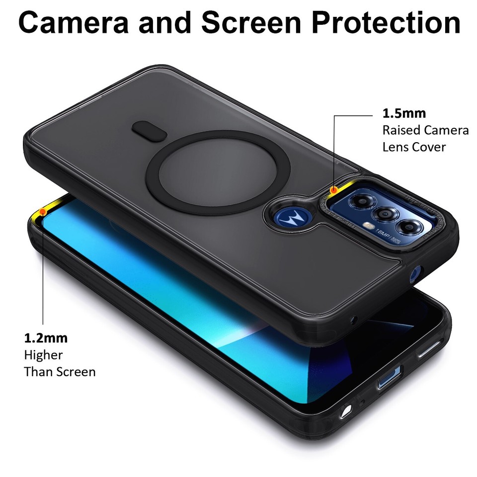 For Motorola Moto g GO (XT2163-7) Case Magsafe Slim Protector Phone ...
