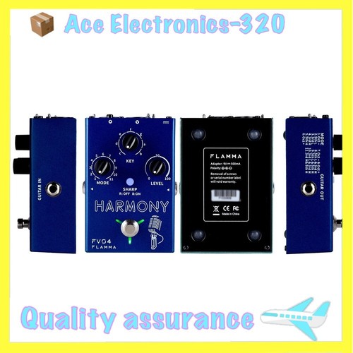 FV04 FLAMMA Harmony Vocal Effects Processor 12 pitches 11 different harmony mode | eBay Australia