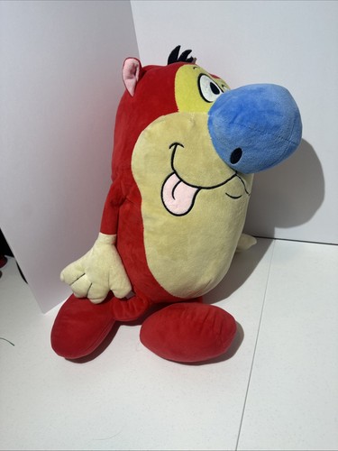 Nickelodeon Ren & Stimpy 18" Stimpy Cat Plush | eBay