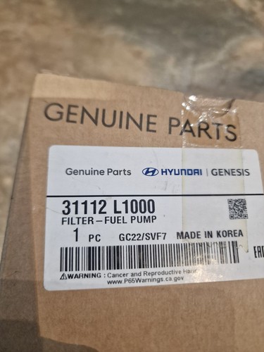 GENUINE NEW KIA SPORTAGE 1.6T GDI TANK FUEL PUMP FILTER 31112L1000 ...