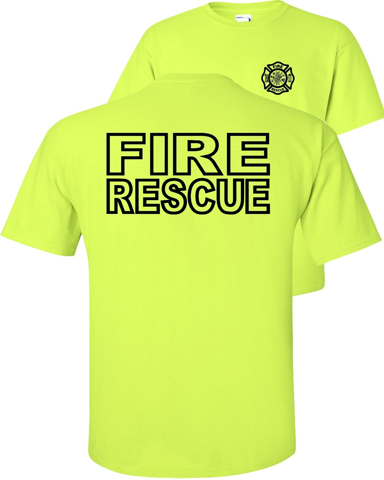 Fire Rescue T-Shirt fire and rescue S-5X | eBay