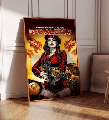 Command and Conquer Red Alert 3 Poster Print | Gaming Poster | Gaming ...