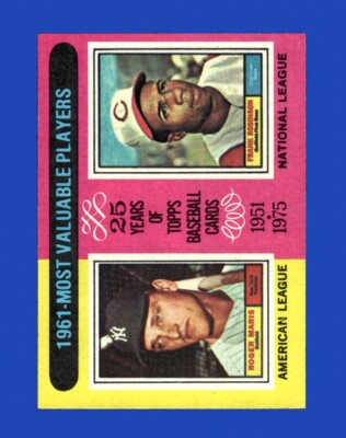 1975 Topps Set-Break #199 1961 Mvp'S NR-MINT *GMCARDS* | eBay