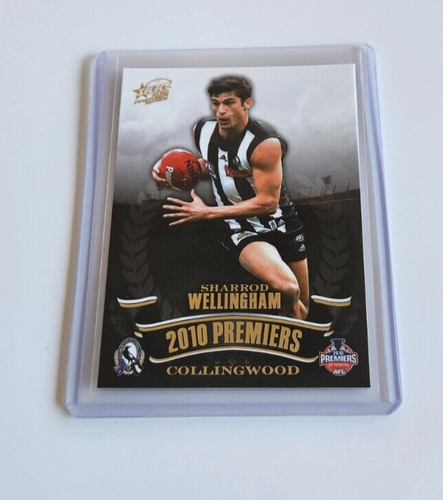 2010 AFL SELECT PREMIERSHIP CARD COLLINGWOOD MAGPIES SHARROD WELLINGHAM ...