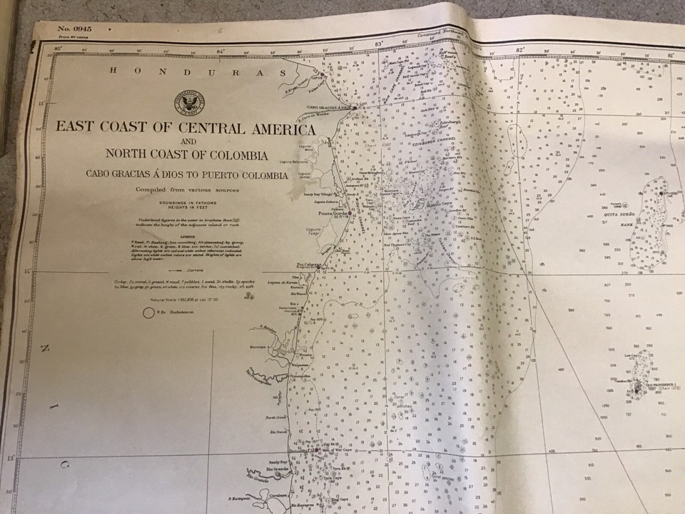 WWII & Later US Navy Sea & Air Navigation Book & Map Lot Central ...