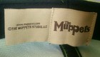 THE MUPPETS Jim Henson Kermit The Frog Silly Face Fuzzy Green Fitted ...