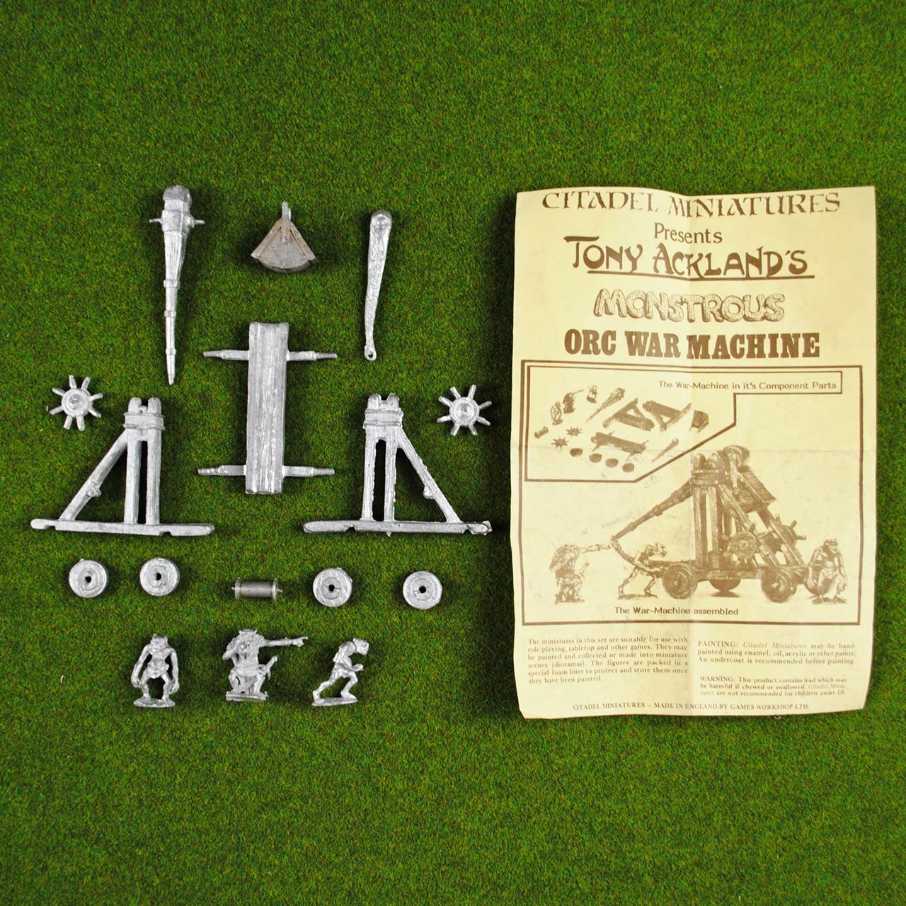 Citadel Fantasy Tribe Monstrous Orc War Machine - Rare OOP Warhammer ...