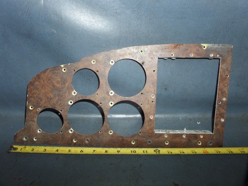 BEECHCRAFT BEECH 58P BARON AIRCRAFT LEFT INSTRUMENT PANEL 102-320064 | eBay