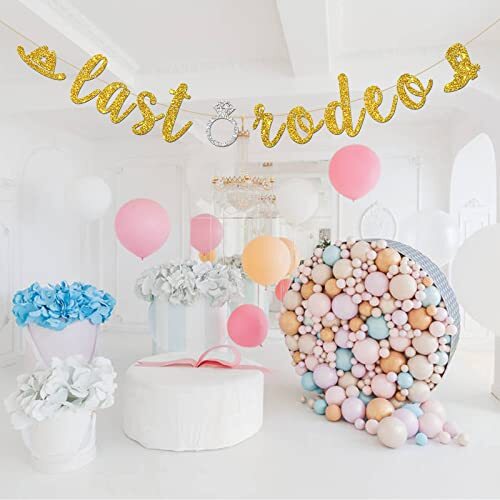 Last Rodeo Banner Bride To Be Party Decorations Western Cowgirl Bridal ...