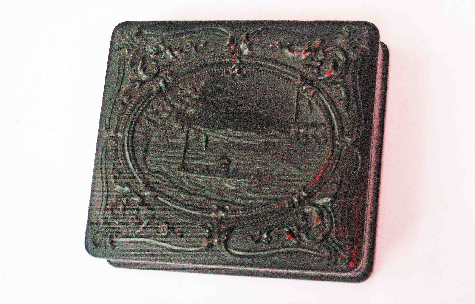 RARE Civil War Ironclad MONITOR Warship 1/6th Sixth Pl GUTTA PERCHA ...