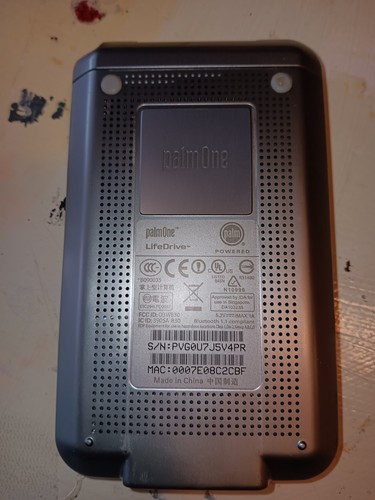 Palm LifeDrive PDA ONLY! HAS NO CHARGER AND NO STYLUS | eBay