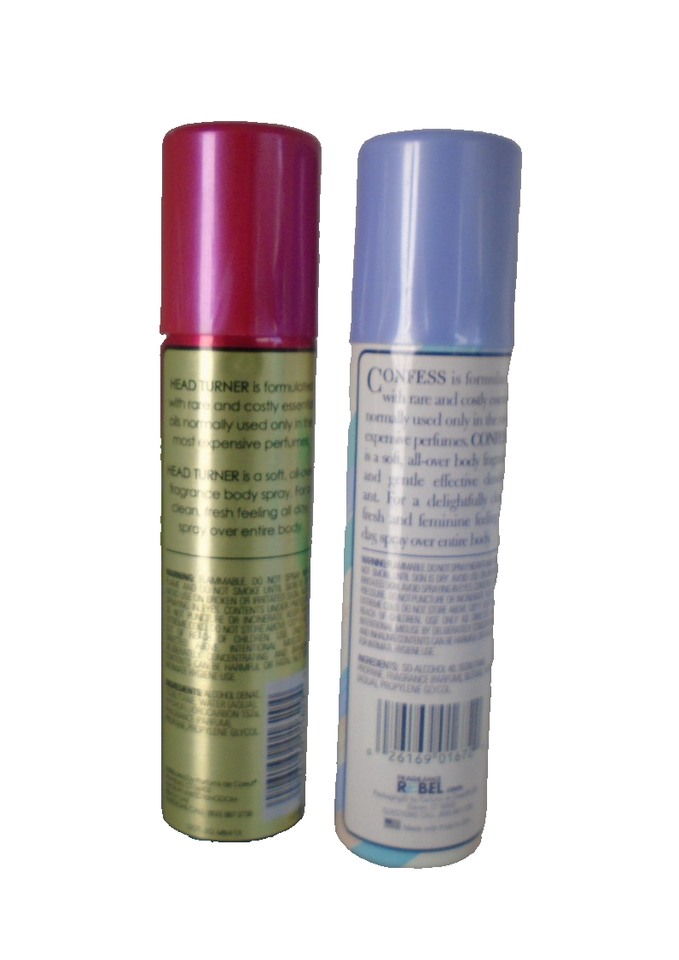 Confess Body Spray and Head Turner Body Spray - 2.5 Oz Each | eBay