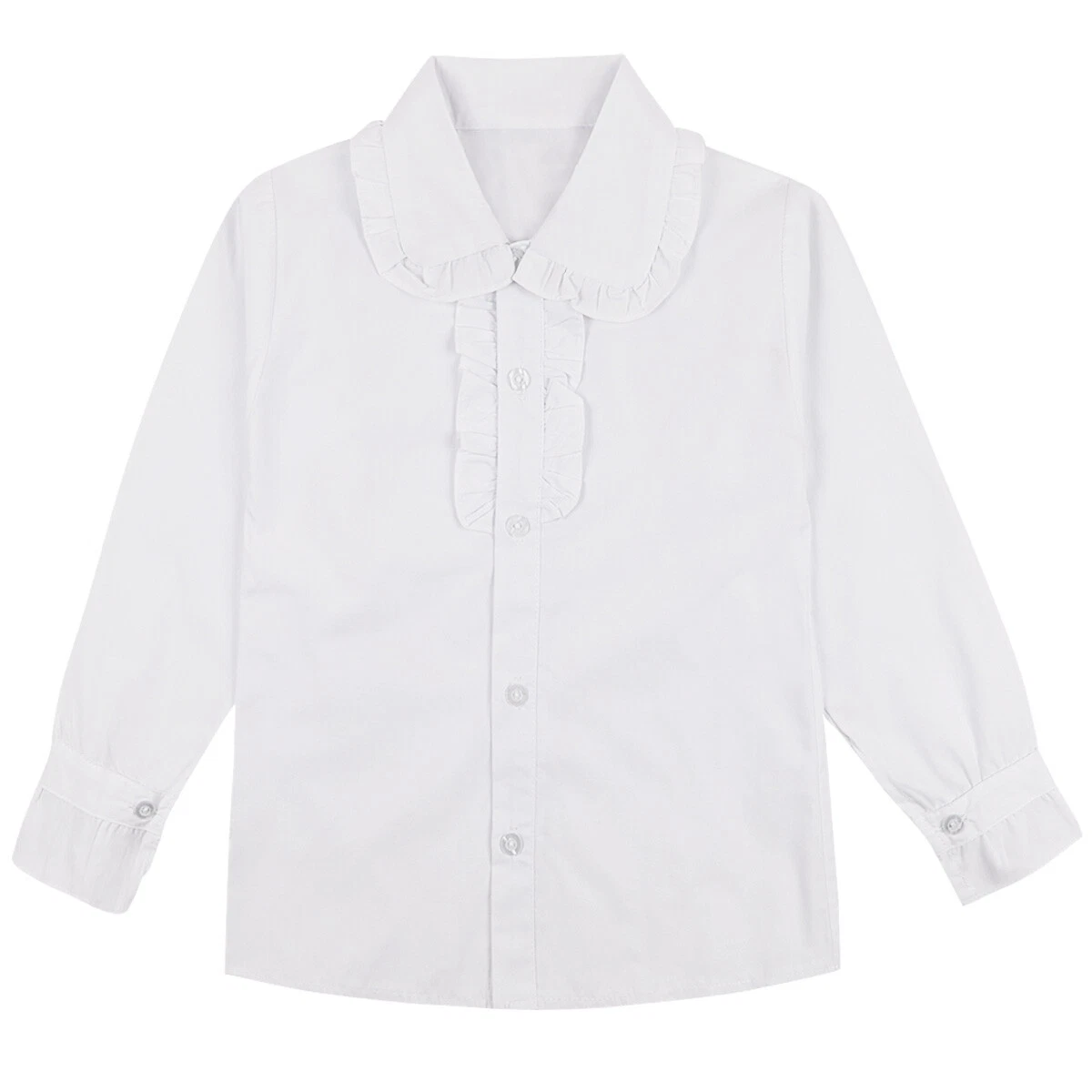 White Formal Shirts For Girls