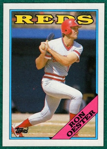 Ron Oester - 1988 Topps #17 - Cincinnati Reds Baseball Card | eBay