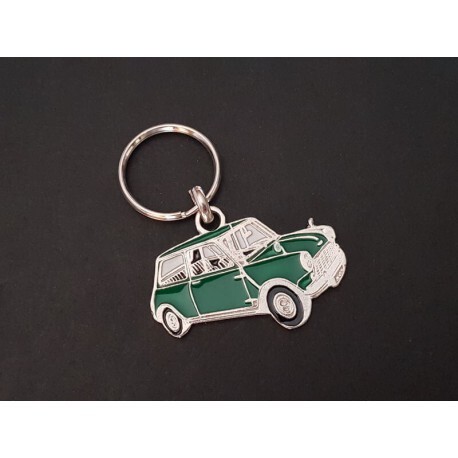 Austin Morris Cooper 850 Mini Profile Keychain (Green) | eBay