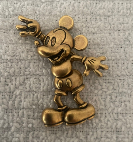 Disney Mickey Lapel Pin Gold tone- $35.91 | eBay