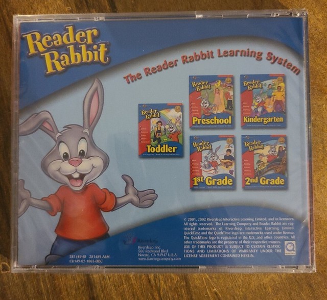 Reader Rabbit 2nd Grade 2002 (Windows/Mac, 2002) for sale online | eBay