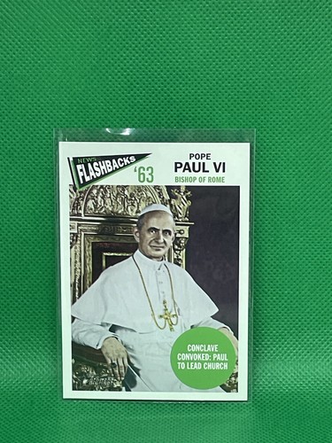 2012 Topps Heritage News Flashbacks Pope Paul VI #NF-PP | eBay