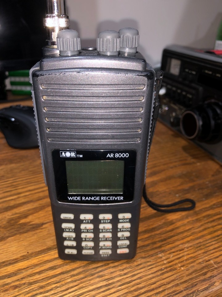 AOR AR-8000 Wide Range All Moe Receiver w Telescopic Antenna | eBay