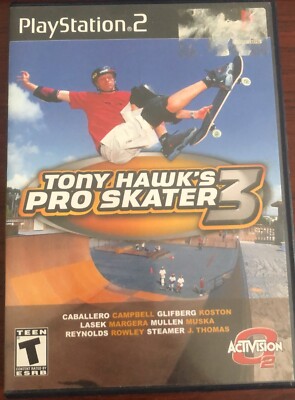 Tony Hawk's Pro Skater 3 PS2 (Sony PlayStation 2, 2002) 47875801851| eBay